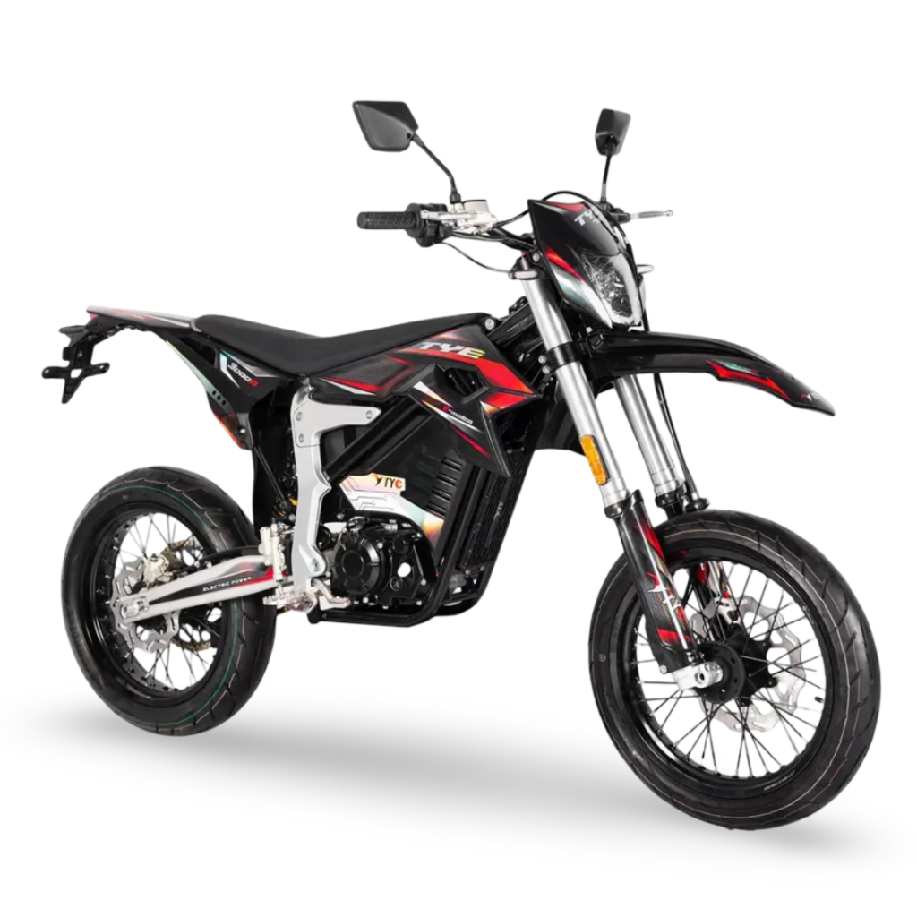 TYE3000 supermoto ELECTRIC DIRT BIKE ON ROAD with EEC - TYEMOTO