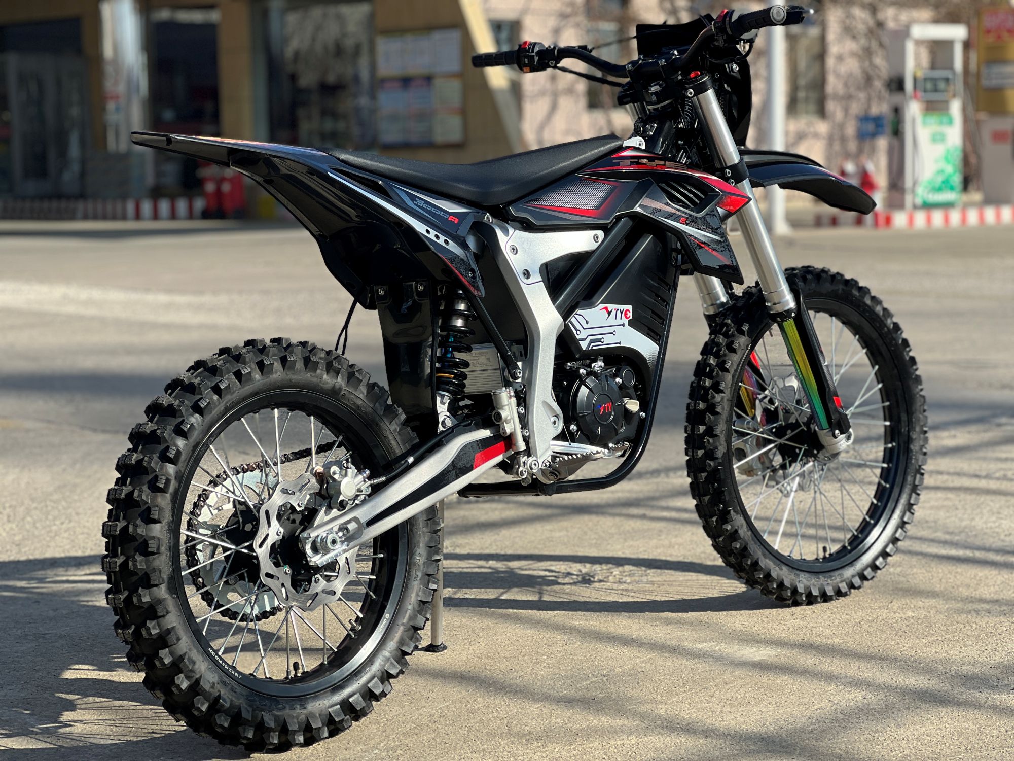 TYE peak power and continuous power electric dirt bike