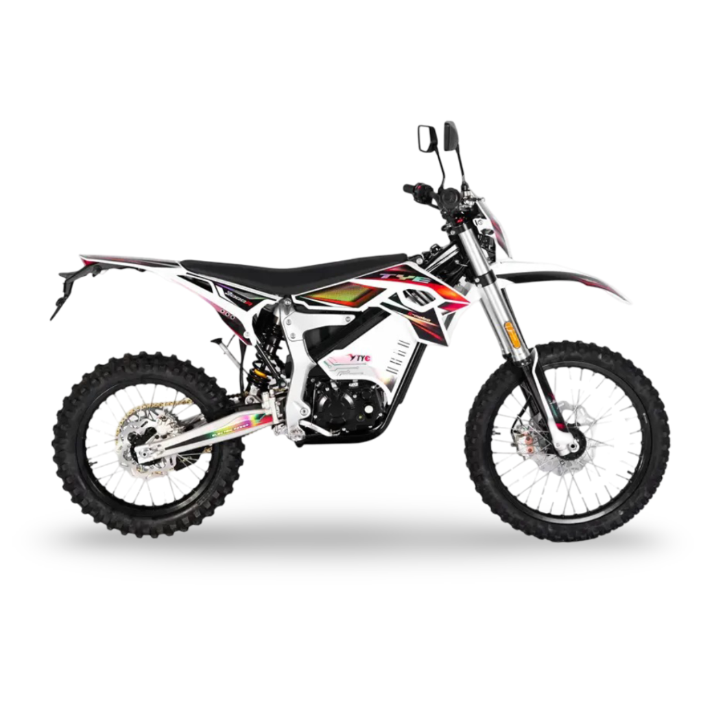 TYE3000 ELECTRIC DIRT BIKE ON ROAD - TYEMOTO