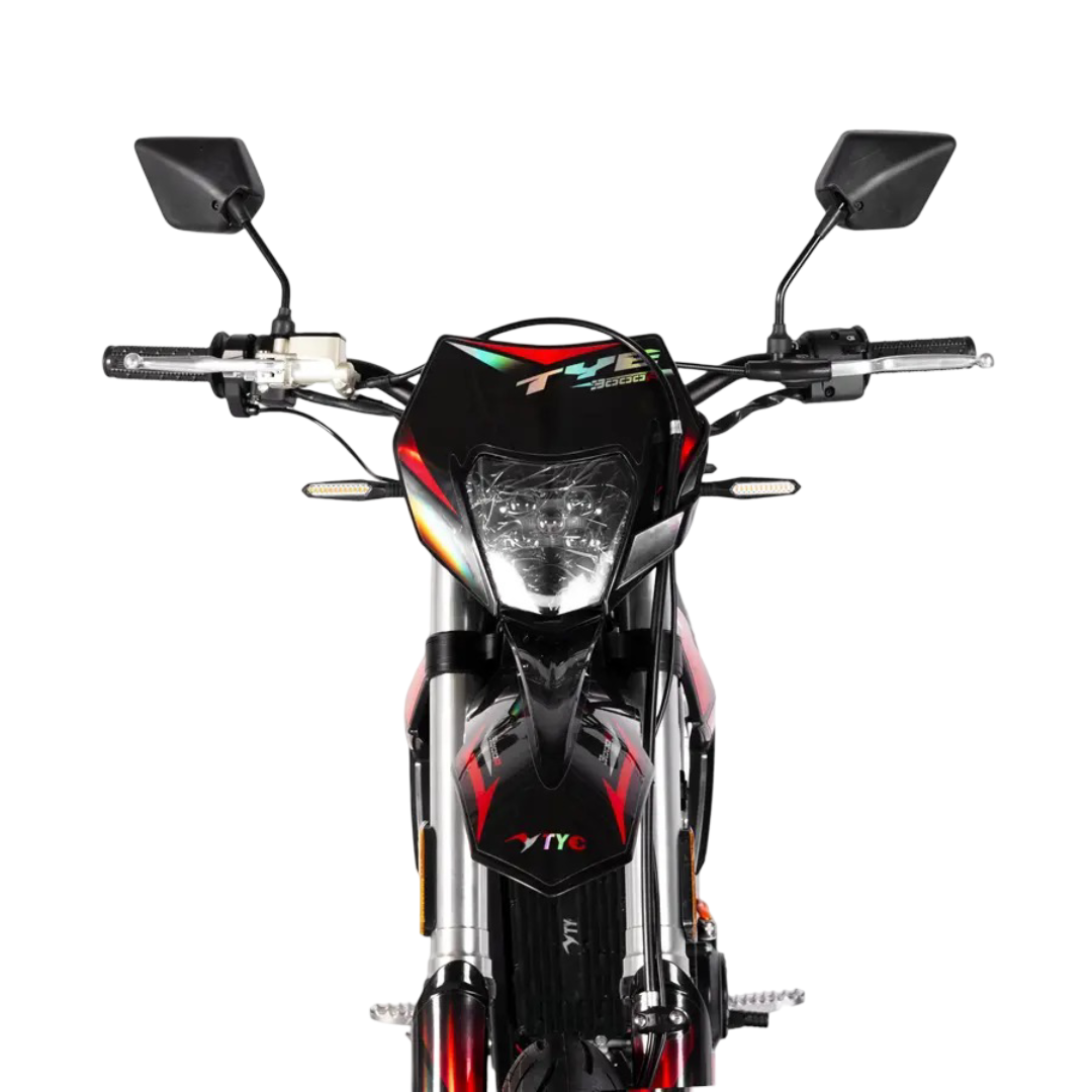 TYE3000 SUPERMOTO ELECTRIC DIRT BIKE ON ROAD with EEC - TYEMOTO